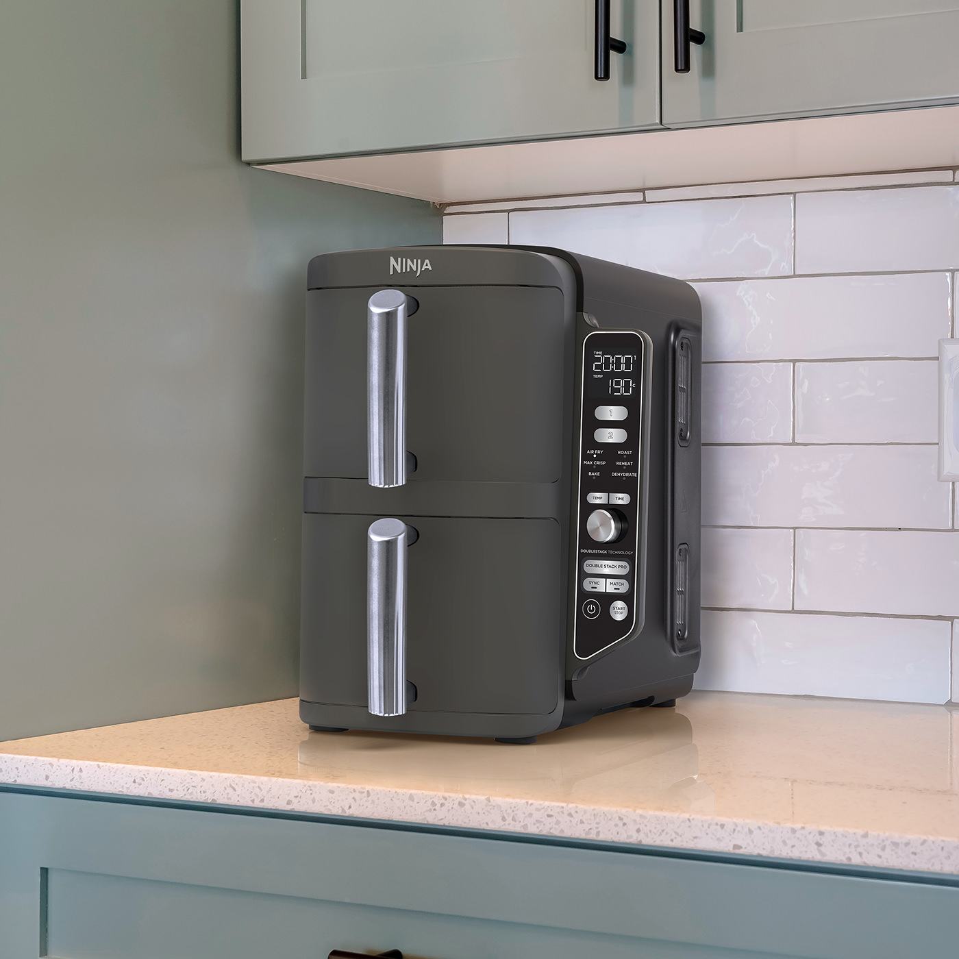 Freidora de aire Vertical Ninja Double Stack XL (9,5 L) | SL400EU